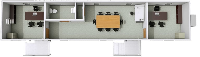 Mobile Office Trailer Rental | 360Connect