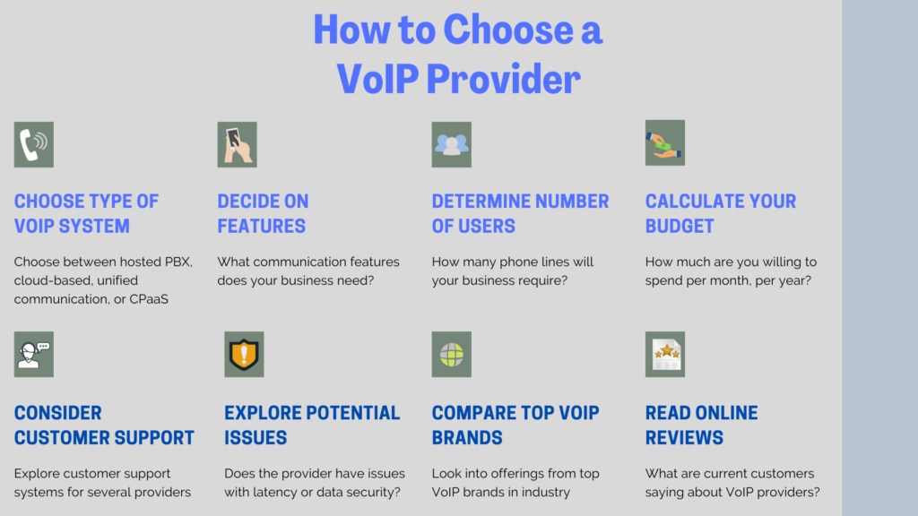 8 Steps for Choosing the Right VoIP Service Provider | 360Connect