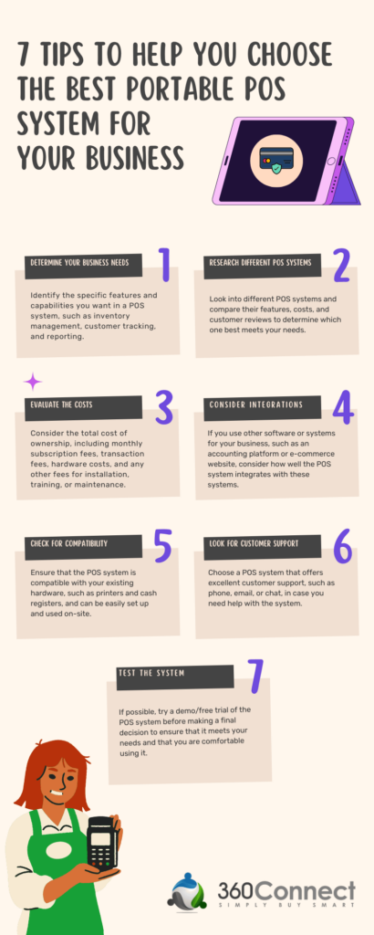 Here are the 4 Best Portable POS Systems for Your Business | 360Connect