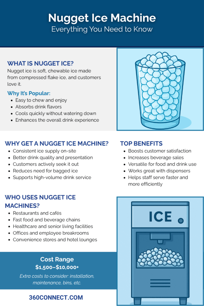 Nugget Ice Machine: Everything You Need to Know | 360Connect